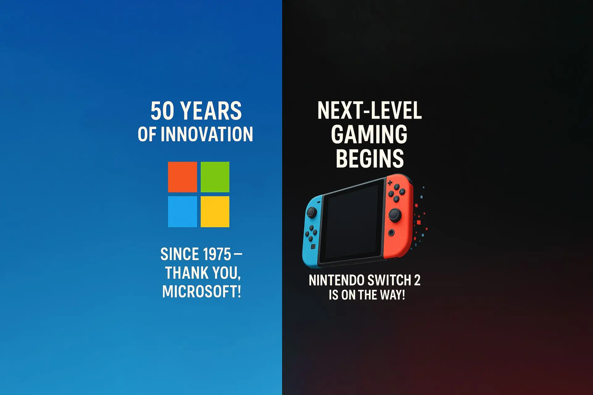 Microsoft’s 50th, Switch 1.5, Roblox & Google Partner, & YouTube’s AI ...